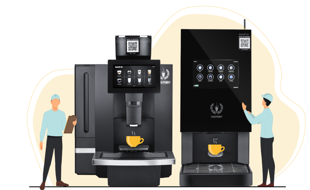 Contactless Tea & Coffee Machine for Office to Brew an Authentic Cup ...