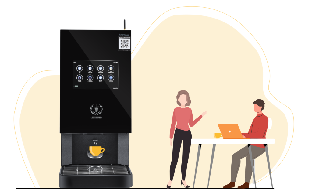 Contactless Tea & Coffee Machine for Office to Brew an Authentic Cup ...