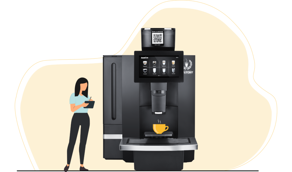 Contactless Tea & Coffee Machine for Office to Brew an Authentic Cup ...
