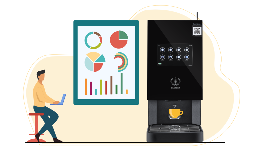 Contactless Tea & Coffee Machine for Office to Brew an Authentic Cup ...